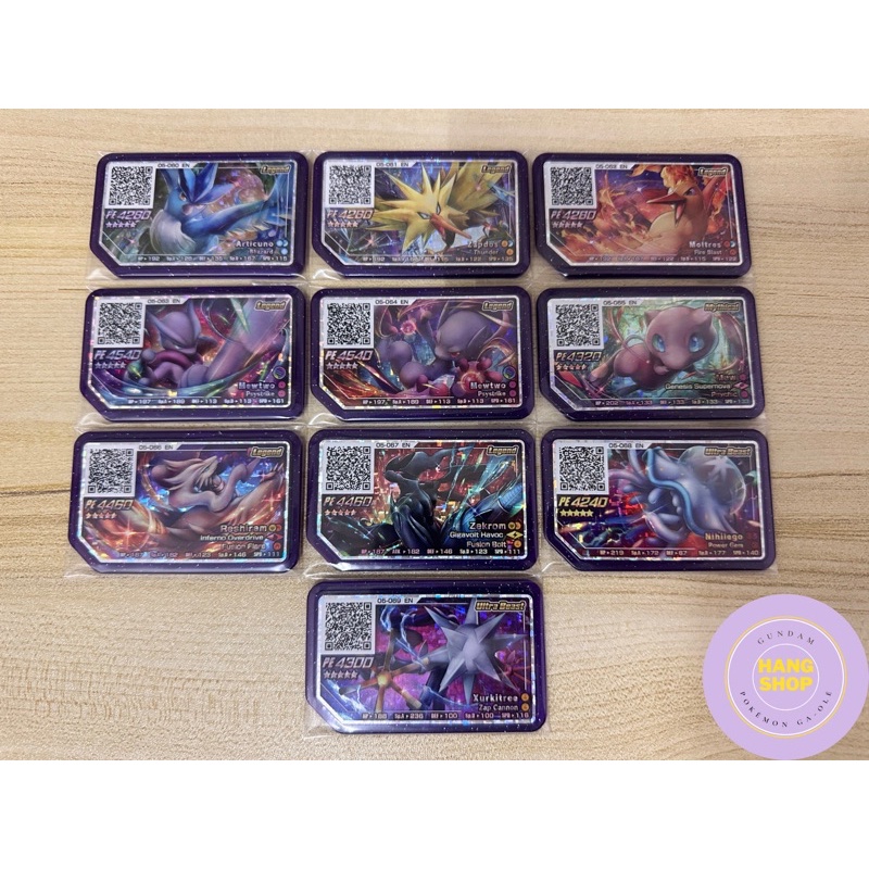 (Genuine Original)[Ready stock]Pokemon Gaole Legend Part 1 5star Set ...