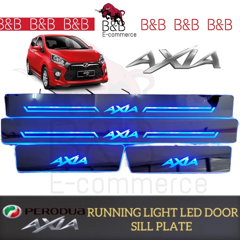 DOOR STEP LED Myvi BEZZA AXIA ATIVA ALZA 4PCS PERODUA RUNNING LIGHT ...