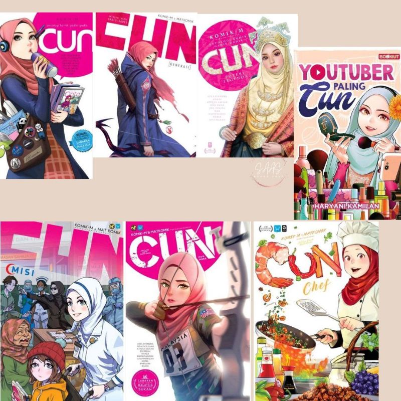 Buku Komik cun untuk kanak-kanak perempuan, girls kids, guru, parent ...