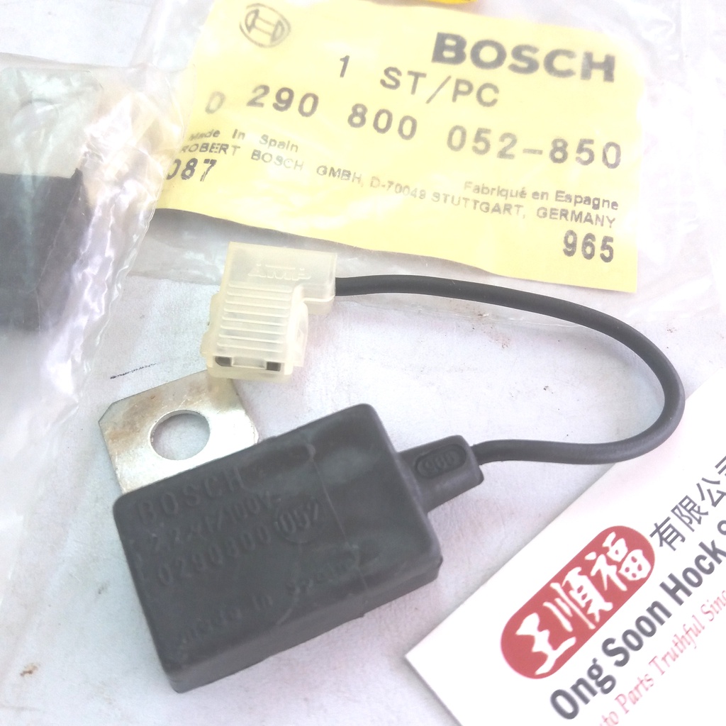 Alternator Capacitor Condenser 100V 2.2uF Mercedes OM355 W461 VW ...