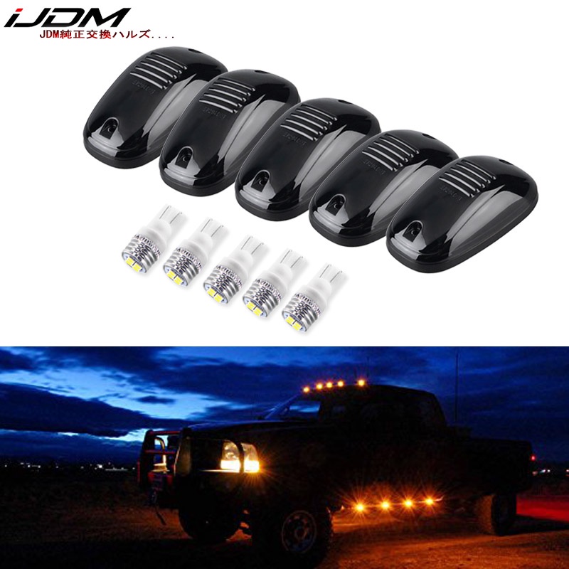 5pcs Roof Running Light LED Cab Roof Clearance Marker Lamps For Dodge ...