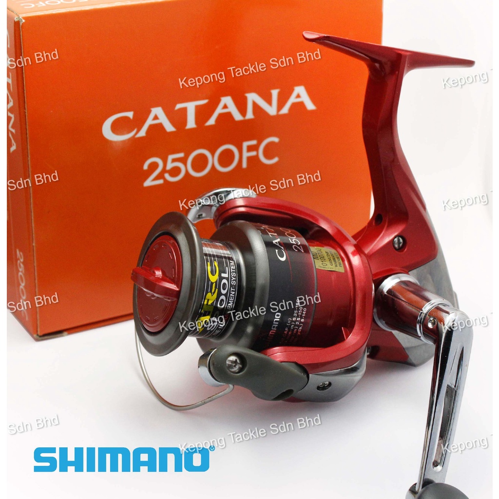SHIMANO Fishing reel CATANA 1000FC 2500FC SPINNING REEL | Shopee Malaysia