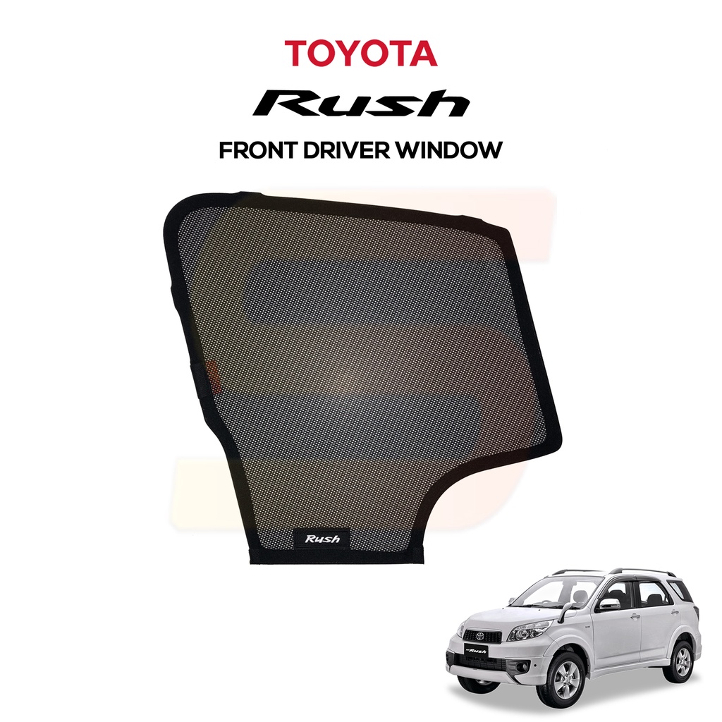 Toyota Rush 2008 - 2017 Simart Shade Premium Magnetic Sunshade Window ...