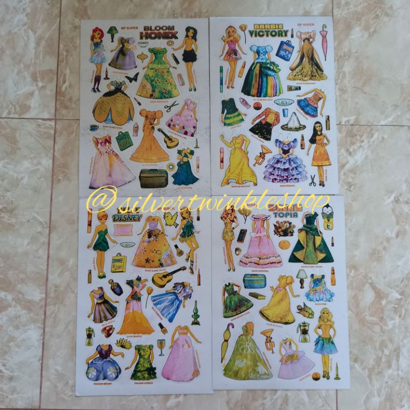 Children's educational toys disassemble paperdoll bp paper dolls old ...
