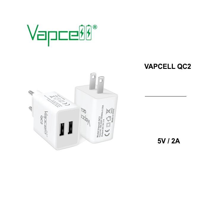 Vapcell QC2 two-port charger | Shopee Malaysia