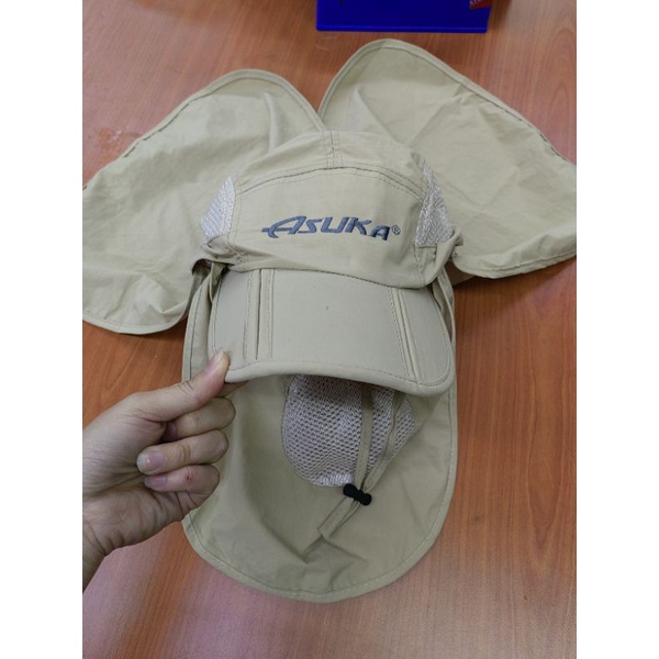ASUKA Full Cover Cap/ Topi Pancing/ Fishing Cap | Shopee Malaysia