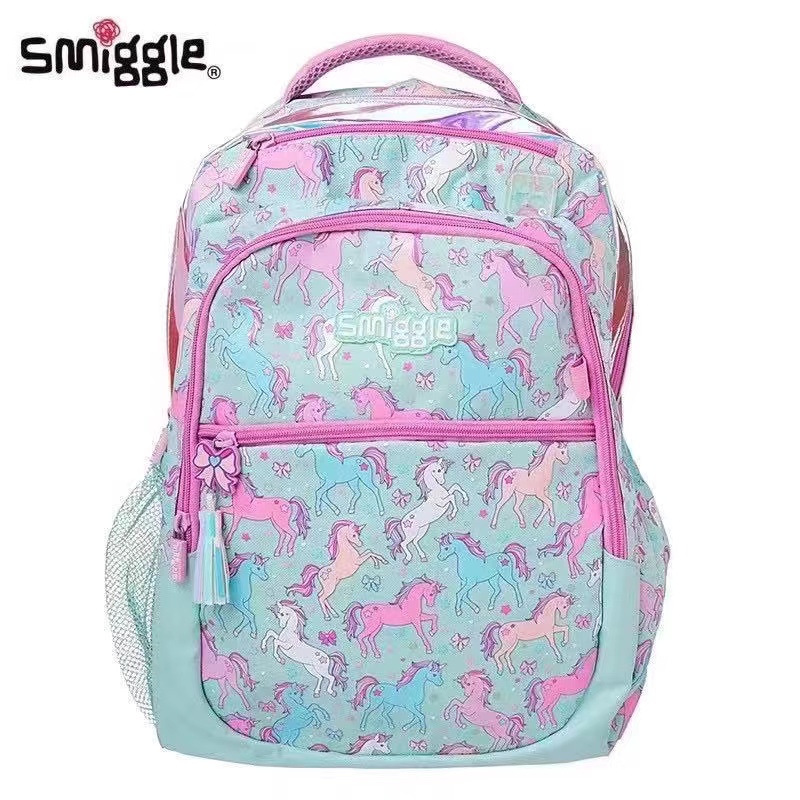 Smiggle backpack cute unicorn primart school backpack | Shopee Malaysia