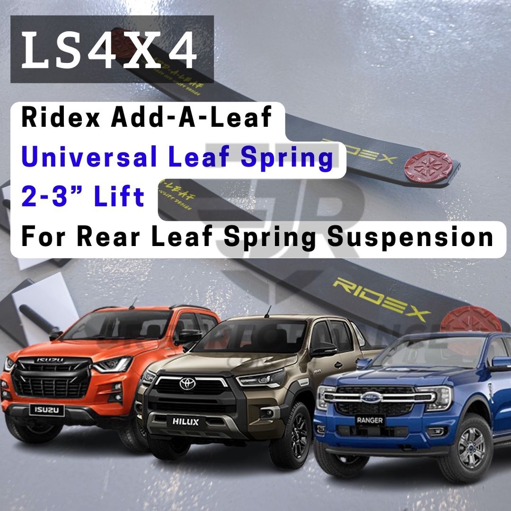 Ridex Heavy Duty Lift Spring Hilux Triton Dmax Ranger Navara Ridex Add ...