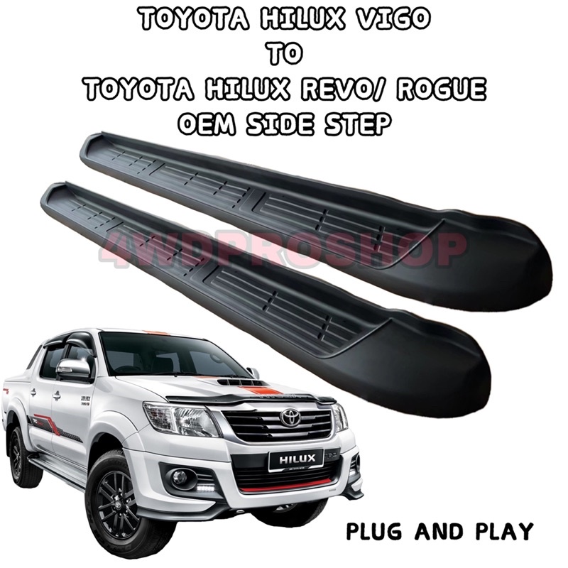 SEPASANG TOYOTA HILUX VIGO KUN 25 26 CONVERT TO HILUX REVO ROGUE SIDE ...