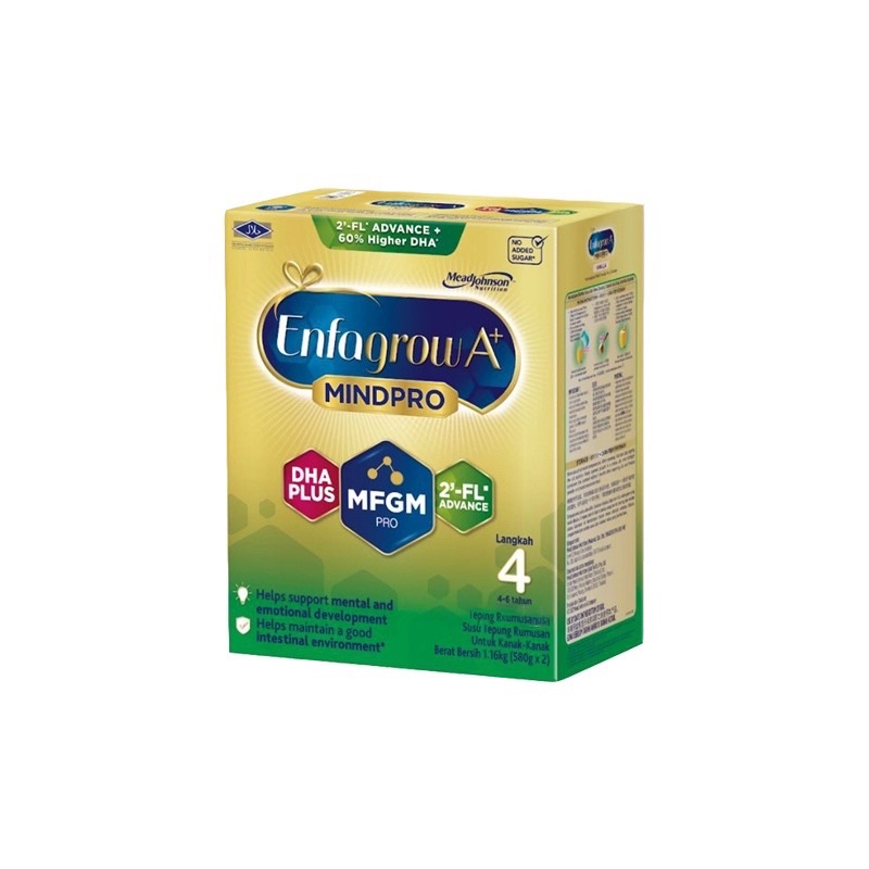 Enfagrow A+ MindPro 2FL Step 4 Asli - 1.16kg Exp:10/2025 | Shopee Malaysia