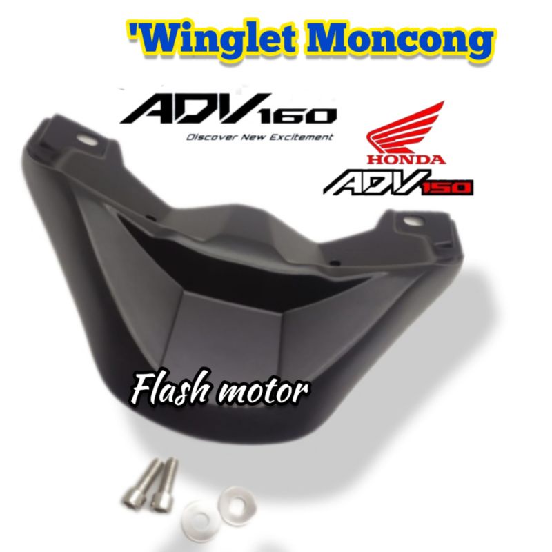 Honda ADV 160 ADV 150 duck muzzle front Winglet | Shopee Malaysia