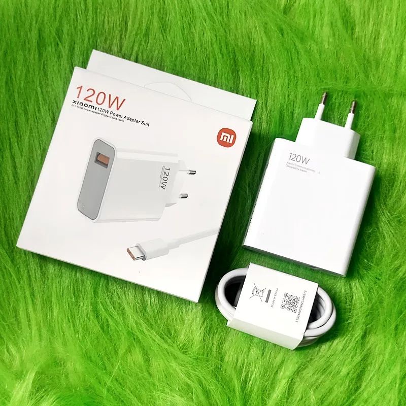 Xiaomi 120w Power Adapter Charger With 6A Type-C USB Cable Support ...