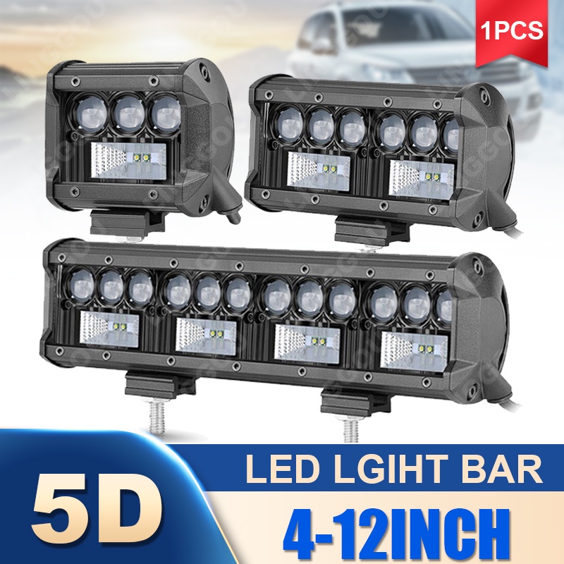 LINGGOU 50W 100W 200W Led Light Bar/Work Light Led Bar 5D CREE Led Work ...