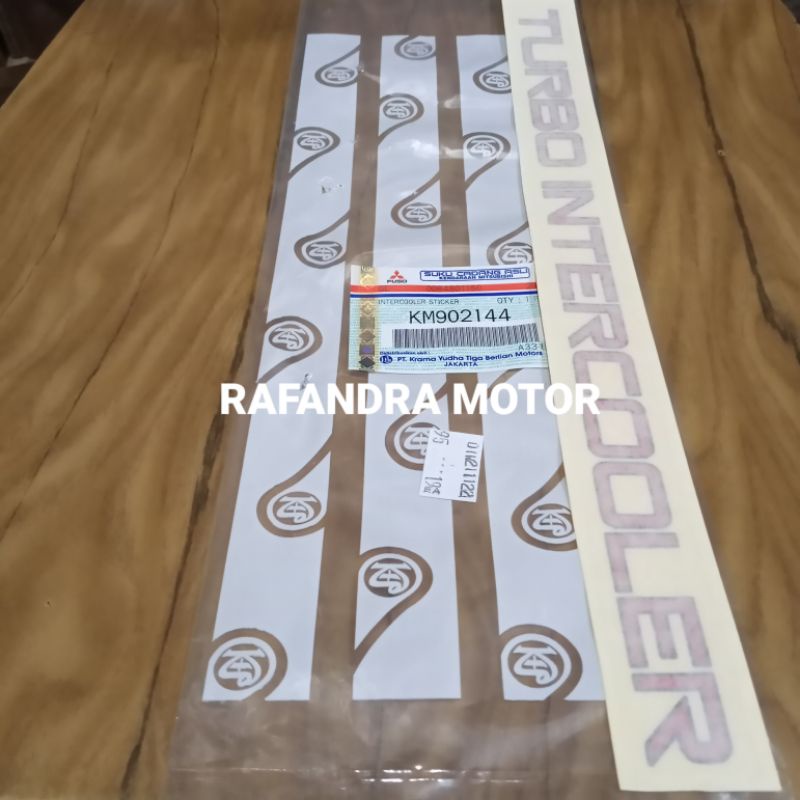 Sticker/emblem COLT DISEL CANTER 110PS/125PS(INTERCOLOURER)ORIGINAL KTB ...