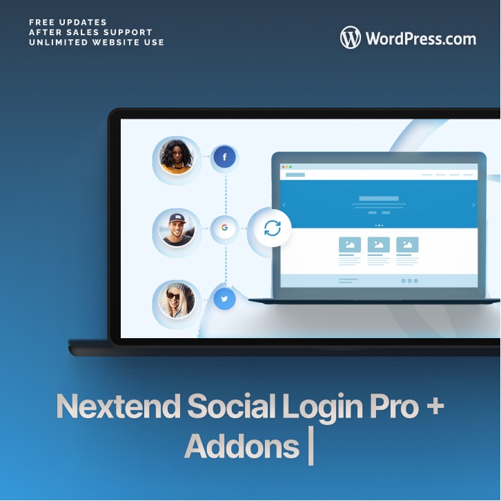 Nextend Social Login Pro + Addons | Pro Wordpress Plugins | Shopee Malaysia