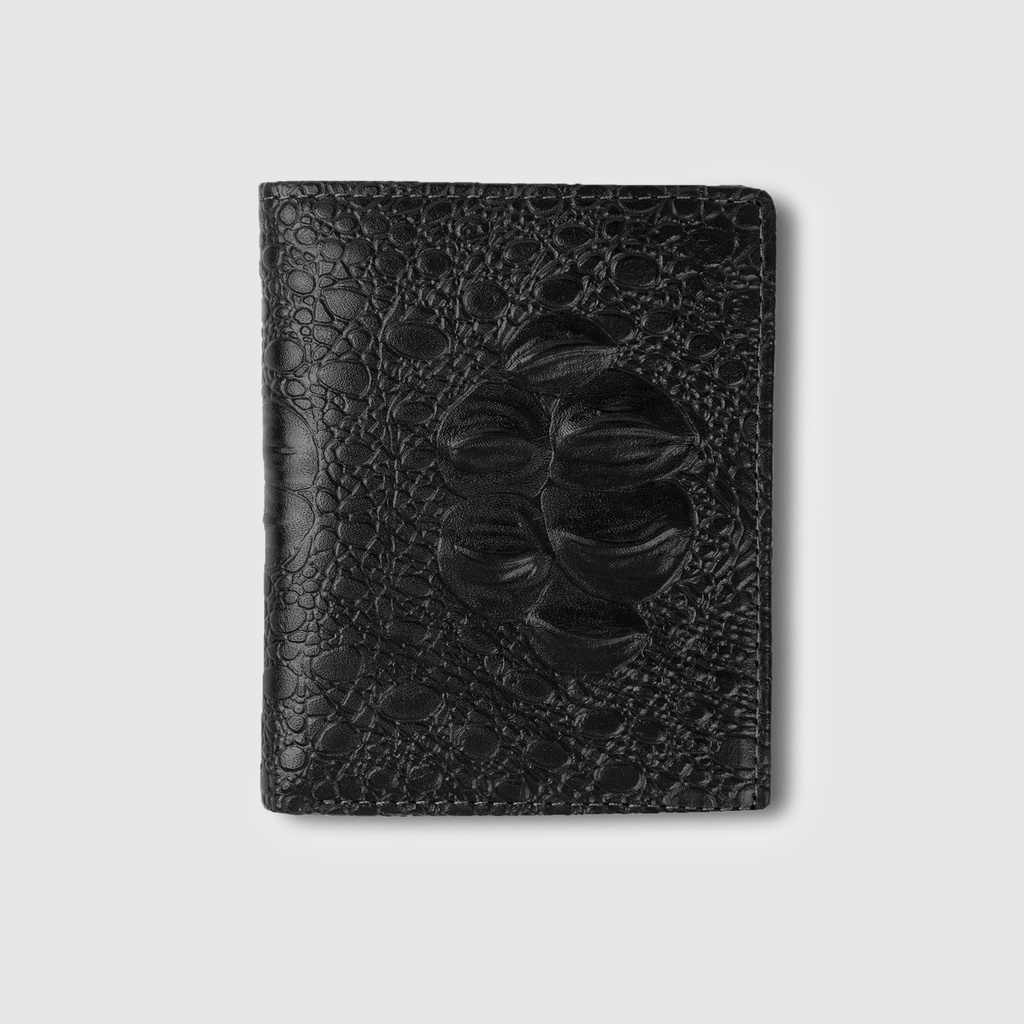 Mony men's wallet with crocodile embossed cowhide, Heika brand | Shopee ...