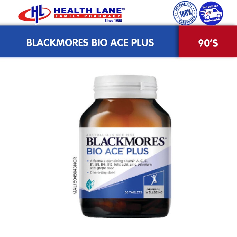 Blackmores Bio Ace Plus High Antioxidant (90's) | Shopee Malaysia