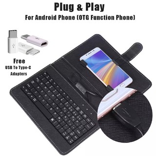Android Phone Keyboard And Mouse Set Portable Type-C/Micro-Usb Wired ...