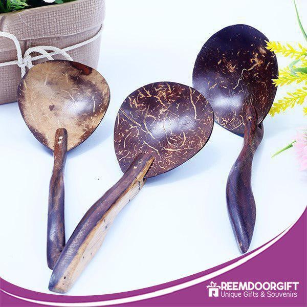 [Ready Stock] Doorgift Cenderahati - Senduk Kayu Tempurung TANPA ...