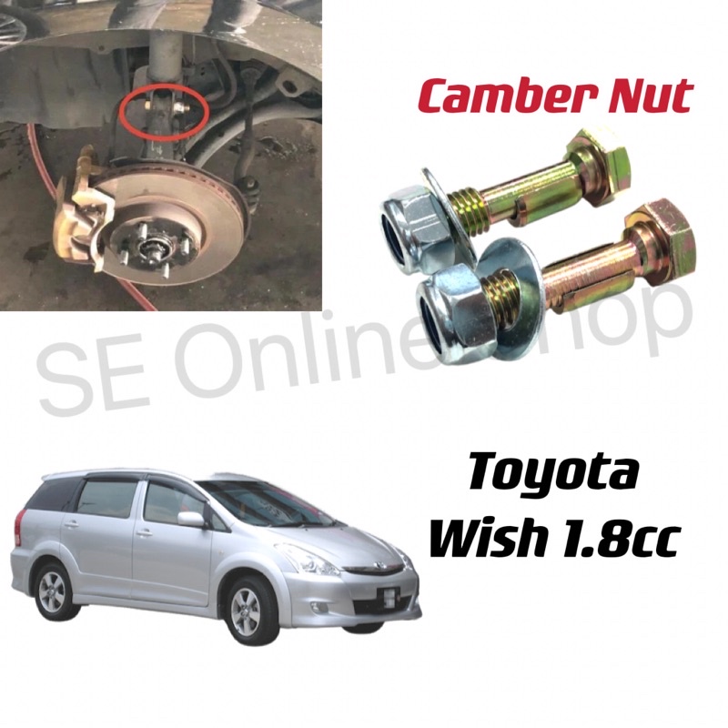 Toyota Wish 1.8cc Camber Nut Front Alignment Camber Nut,Camber Bolt ...