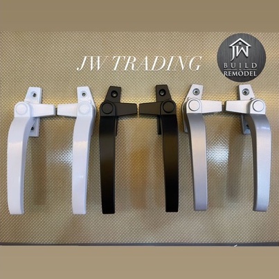 600 Series Casement Window Handle (Silver, White, Black) Right / Left ...