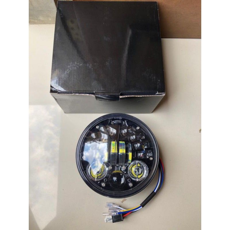 HITAM Daymaker lamp cb gl 5,75 inch daymaker lamp 5,75" daymaker ...