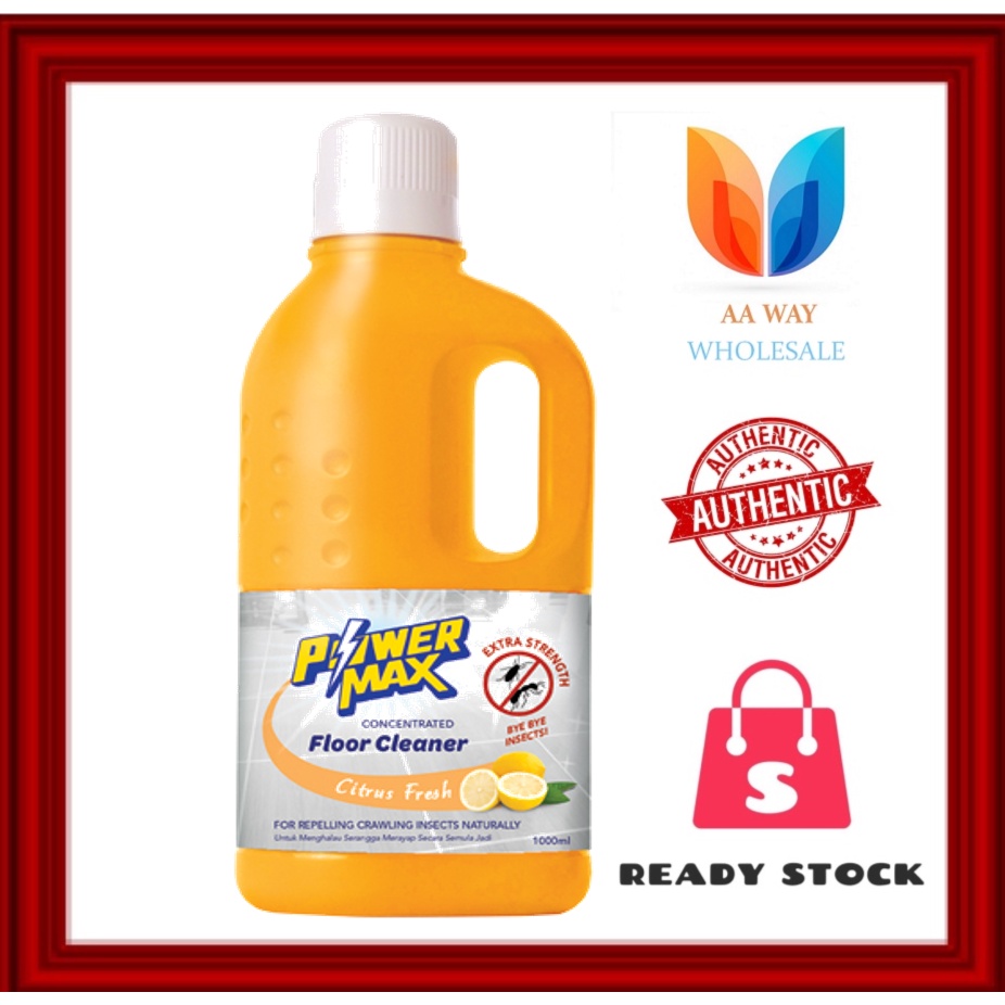 Cosway PowerMax Concentrated. Floor Cleaner - Citrus Fresh | Shopee ...