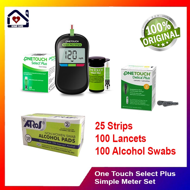 One Touch Select Plus Simple Meter Set | Shopee Malaysia