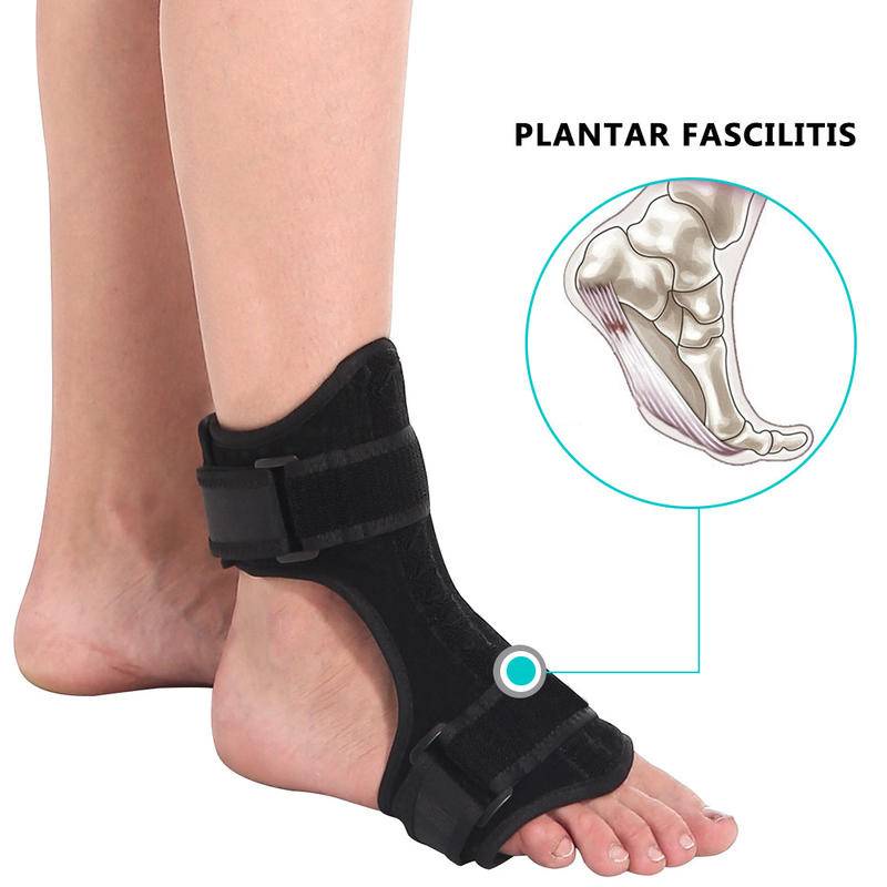 Brace Plantar Fasciitis Support Brace Night Splint Foot Drop Ankle ...