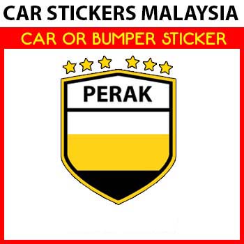 Car Sticker OR Bumper Sticker - Perak Star | Shopee Malaysia