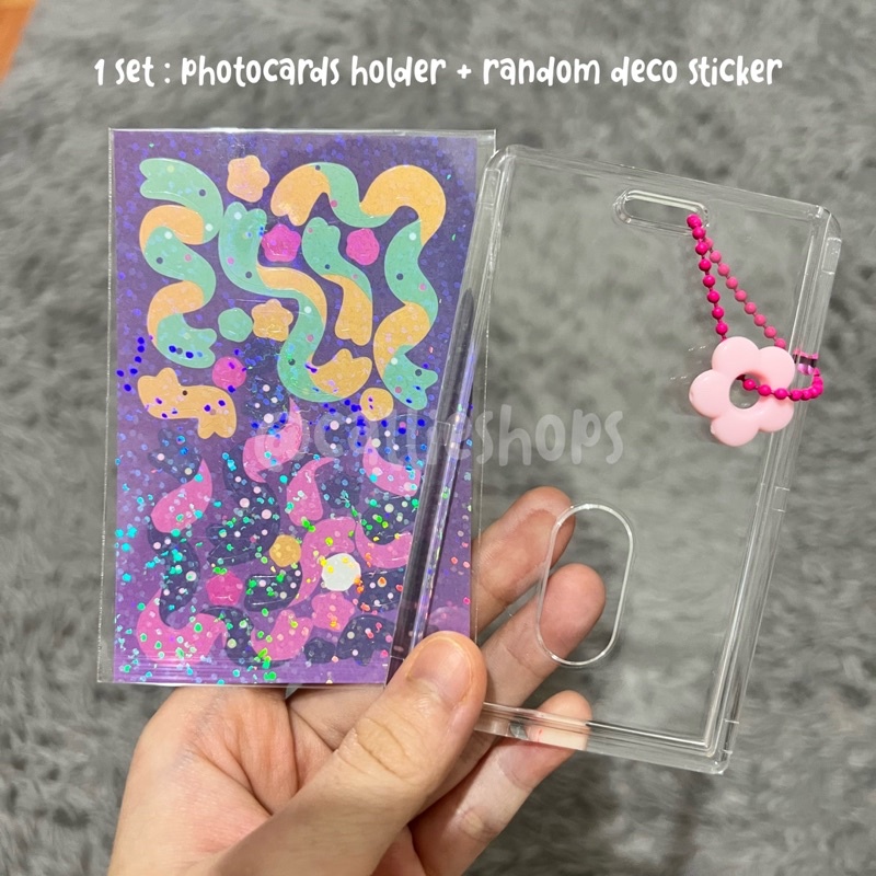 Acrylic Photocard Holder // ID Card Photocard Case Set | Shopee Malaysia