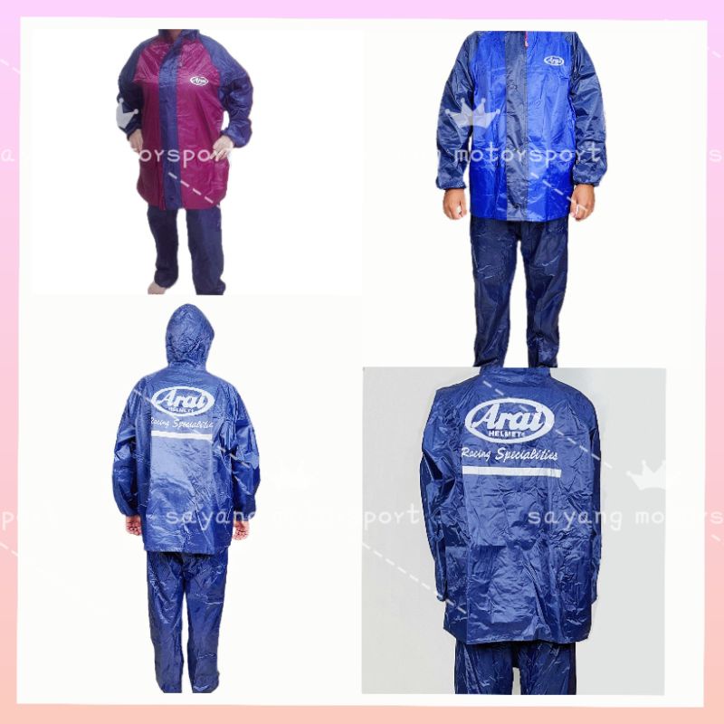 Raincoat Rain Coat Rainsuit Baju Hujan Motorcycle Bike Bicycle Outdoor ...