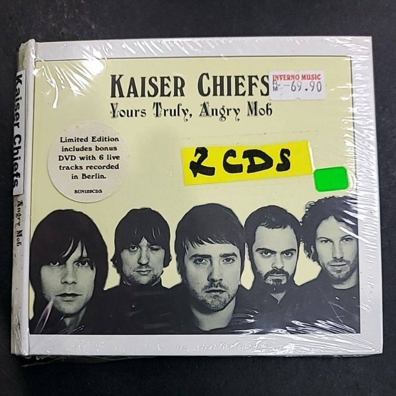 Kaiser Chiefs - Yours Truly, Angry Mob (2CDs) | Shopee Malaysia