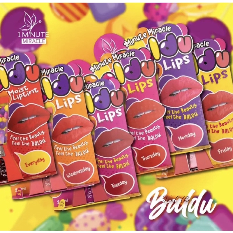Baldu Lips 1Minute Miracle | Shopee Malaysia
