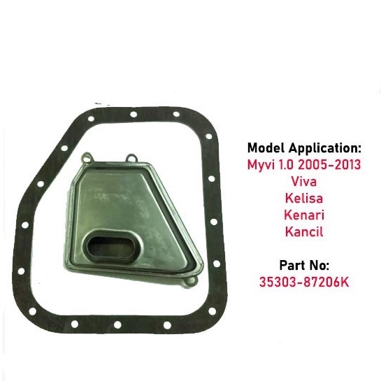 35303-87206 ATF AUTO TRANSMISSION FILTER & GASKET SET (ATF GEAR BOX ...