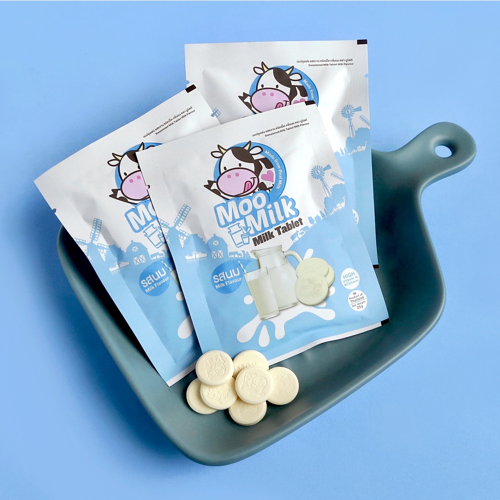 Moo Milk cow's Milk candy 25G pack [Thai product] | Shopee Malaysia