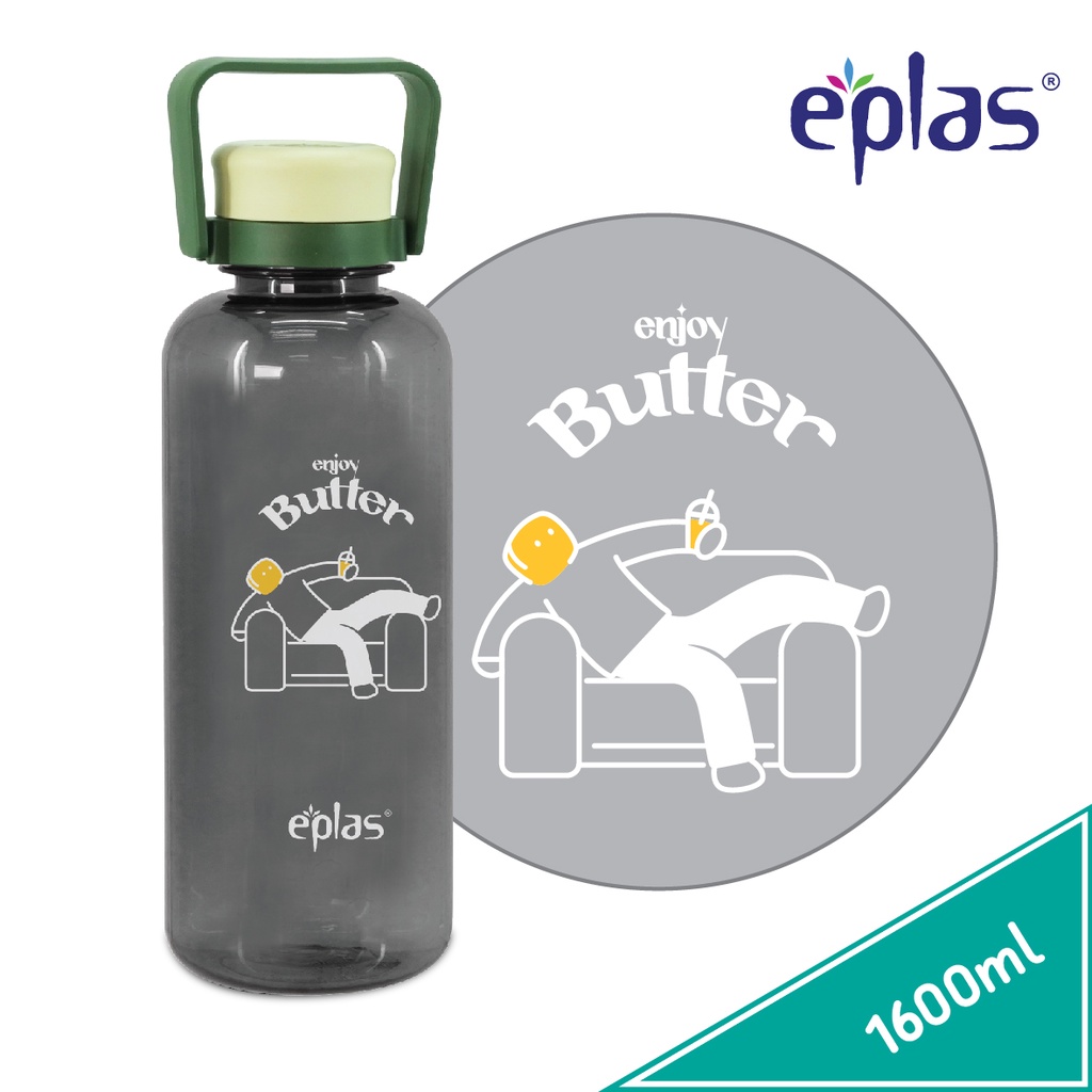 EPLAS GRAPHIC 1000/1600ml Water Bottle With Handle, Water Tumbler, Botol Air, BPA Free, EGCP ...