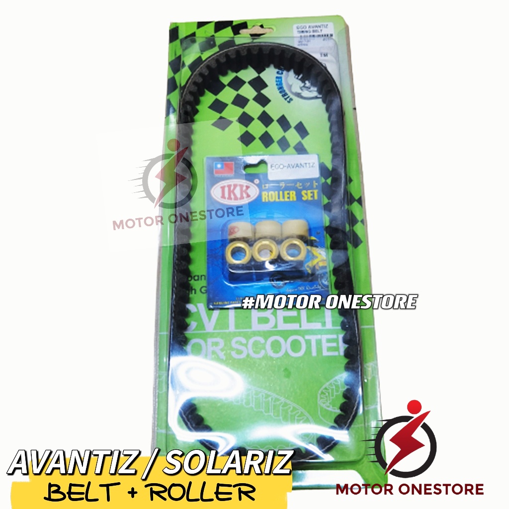 EGO SOLARIZ EGO AVANTIZ TIMING BELT WITH ROLLER SET STRONGER CHARACTER ...