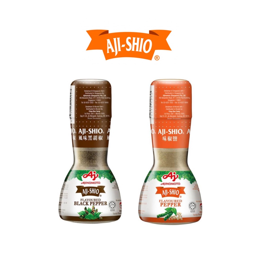 AJI SHIO Flavored Pepper Bottle 80g Halal | Shopee Malaysia