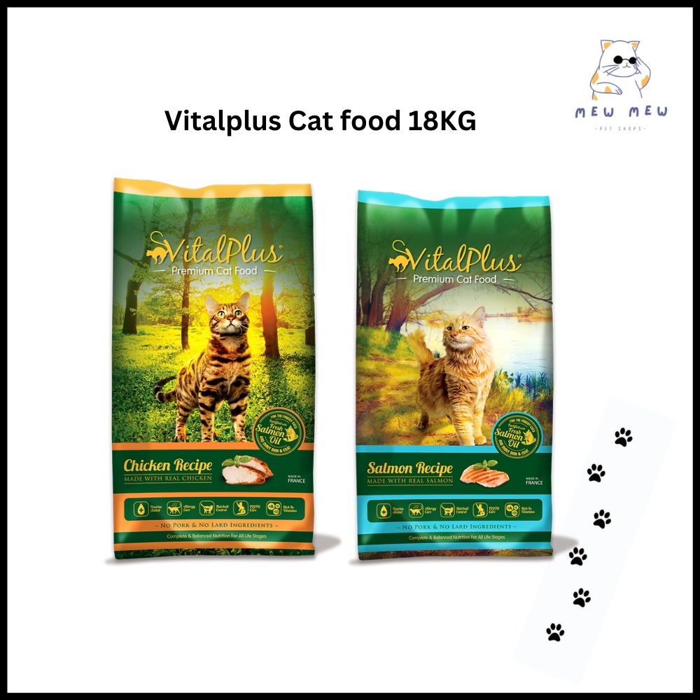 Vitalplus Cat Food 18KG | Shopee Malaysia
