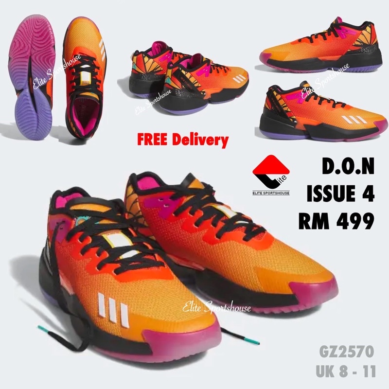 ADIDAS DON ISSUE 4 basketball shoes | Shopee Malaysia