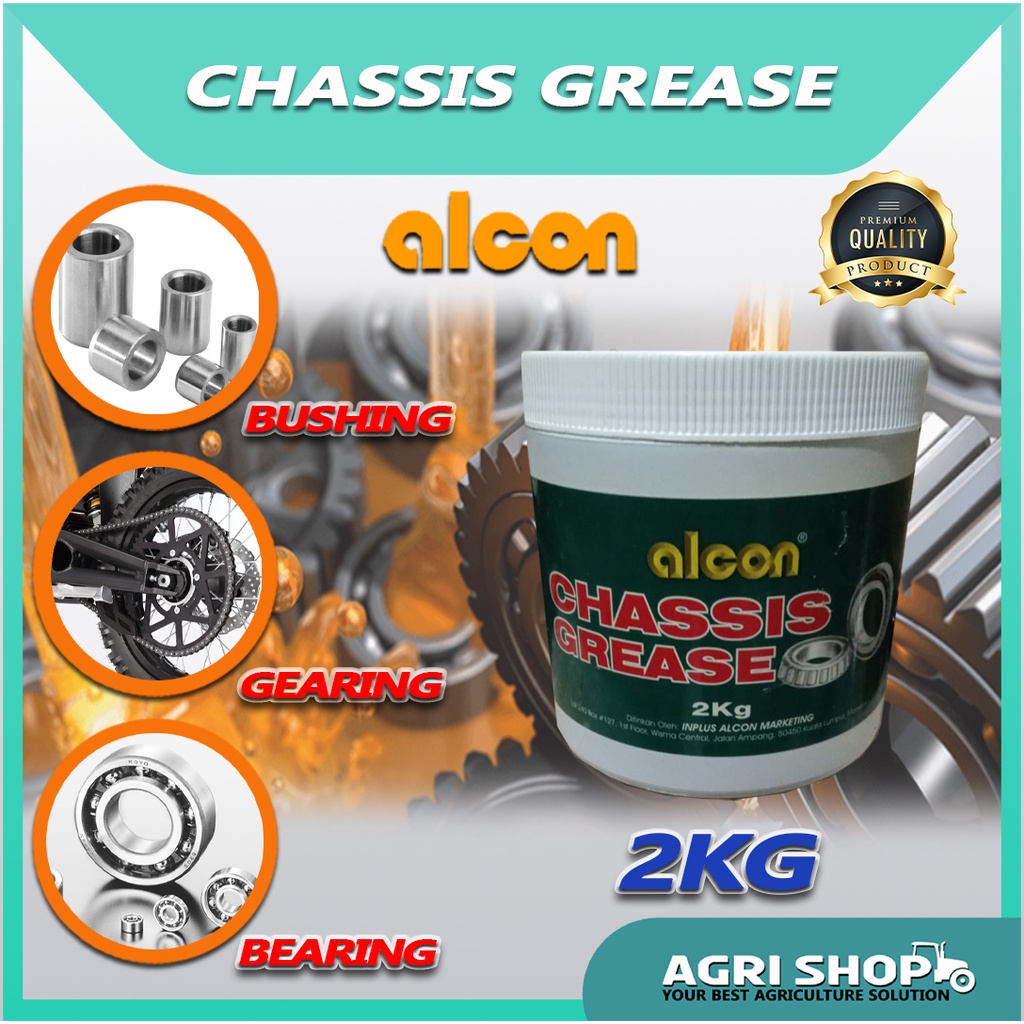 Agrishop Alcon 2kg Heavy Chassis Grease 2 Kilogram (Made in UAE) For ...
