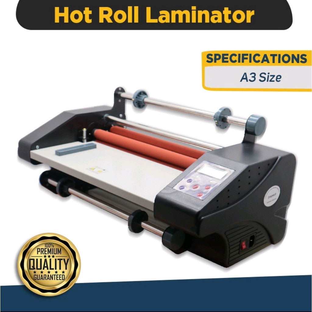 Quaff Hot And Cold Roll Laminator A3 Size With Reverse Function Fm 365