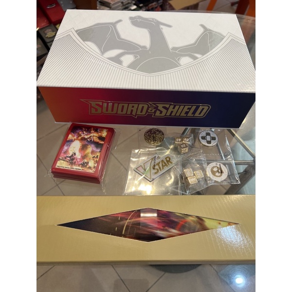 Pokemon tcg Charizard Ultra Premium Collection UPC Box - Sleeves ...