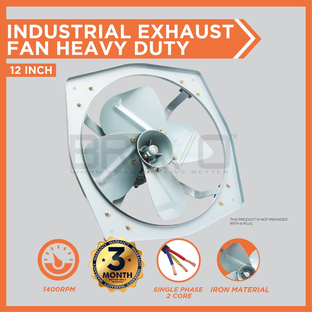 Industrial exhaust fan heavy duty Heavy duty exhaust fan Exzos fan ...