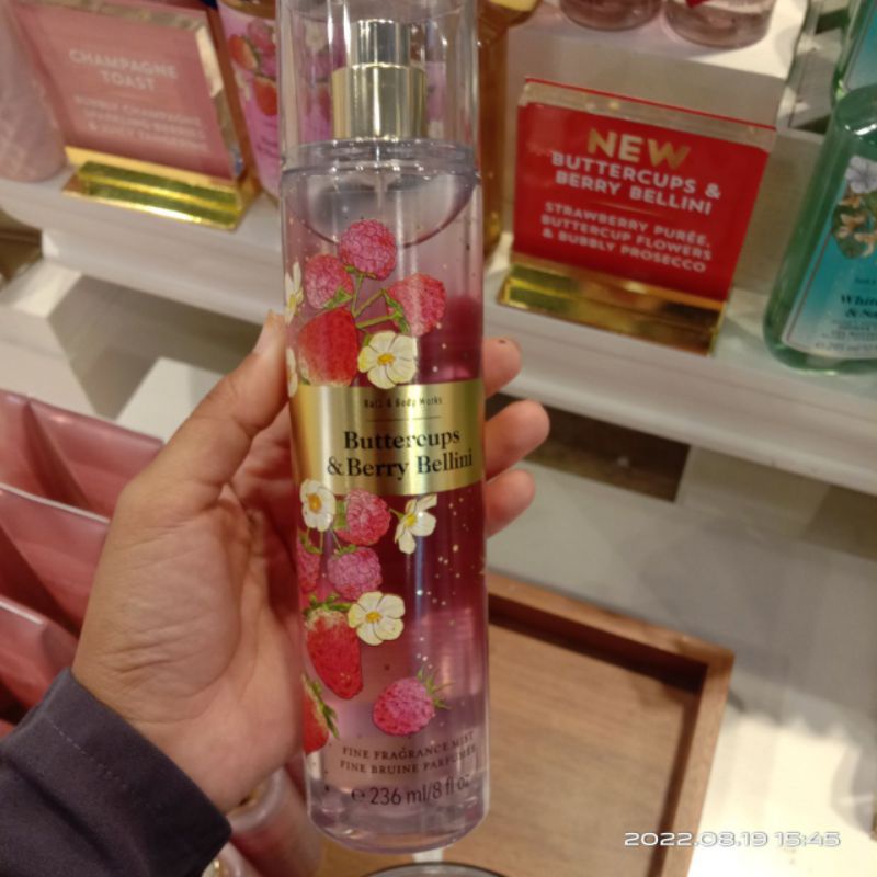 BATH AND BODY WORKS BUTTERCUP BERRY BELLINI | Shopee Malaysia