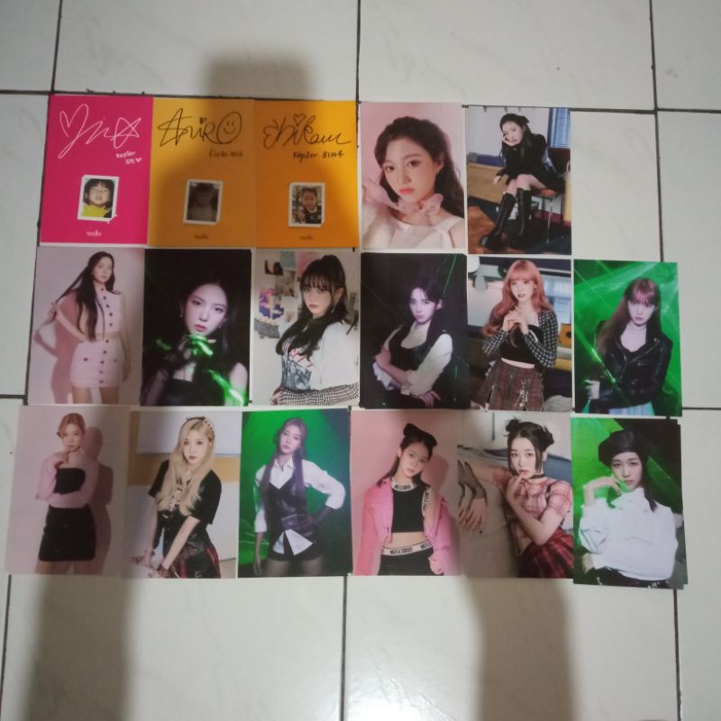 Kep1er KEPLER FIRST IMPACT INCLUSION POSTCARD BABY CARD YUJIN MASHIRO ...