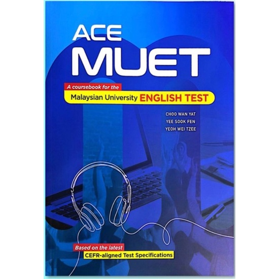 MUET BOOK 2023 NEW! || ACE MUET - A COURSEBOOK FOR THE MALAYSIAN ...