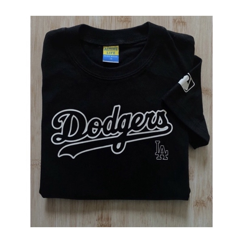 Dodger T shirt cotton for adult( front only) | Shopee Malaysia