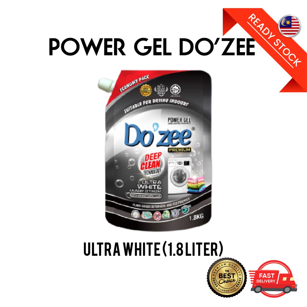 Sabun Pencuci Pakaian Power Gel Do'zee | Sabun Basuh Baju Halal | Sabun ...
